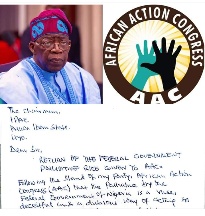 Akwa Ibom AAC Party Chairman Returns 4 Bags Of Rice Given As Palliative ...