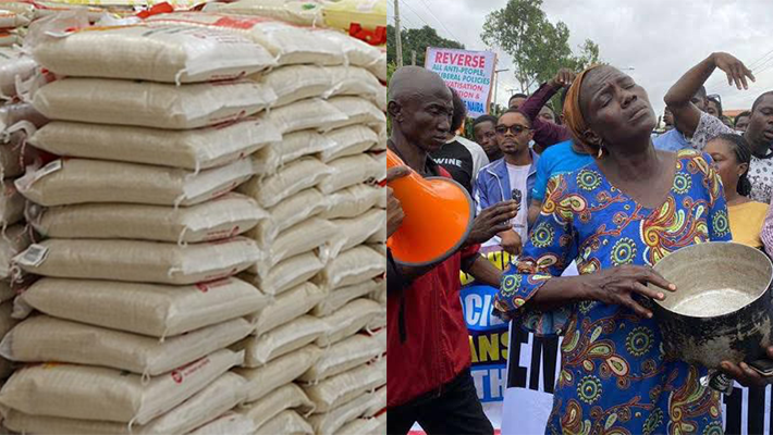 50kg Bag Of Rice Climbs To N100,000 As Hardship Bites Harder Under ...