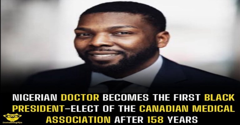 Nigerian Doctor Becomes The First Black President-elect Of The Canadian ...