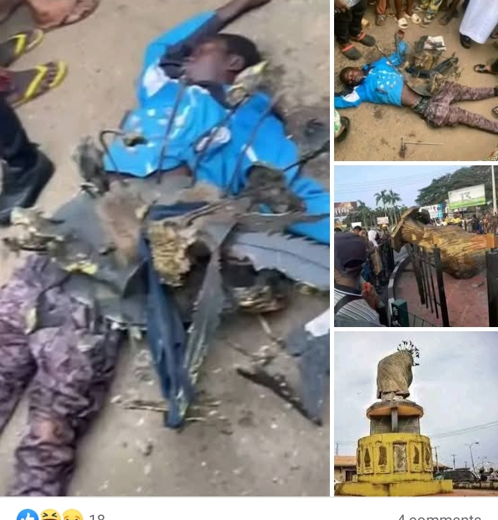 Man Reportedly Dies Trying To Cart Away Agemo Statue In Ijebu ...