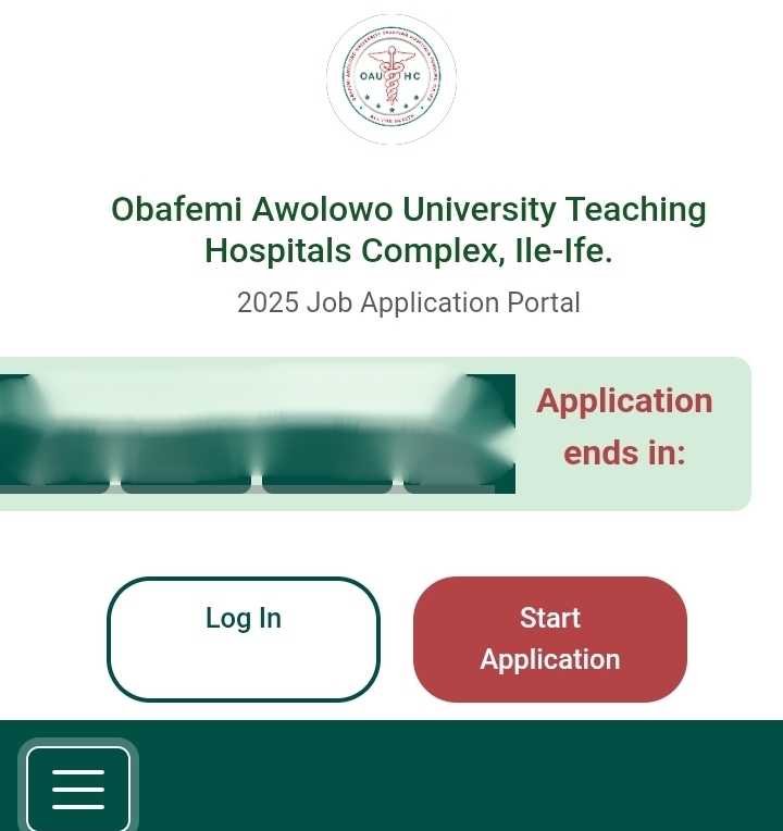 2025 Recruitment At Obafemi Awolowo University Teaching Hospital ...